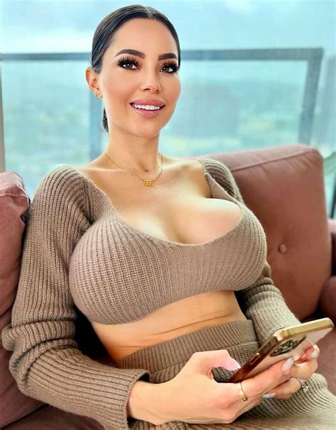 Curvy Instagram Hotty Marisol Yotta Crocheted Tan Ensemble 8x10