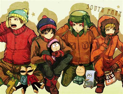 South Park Fan Art Anime