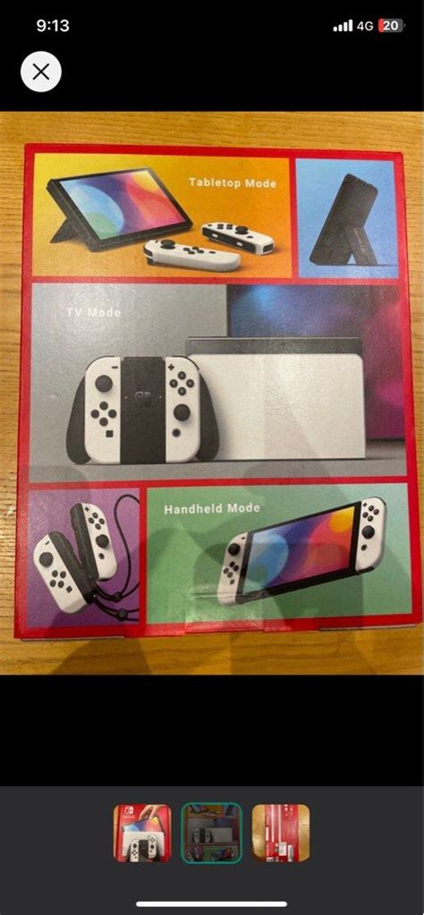 Nindento Switch Oled Video Gaming Video Game Consoles Nintendo On