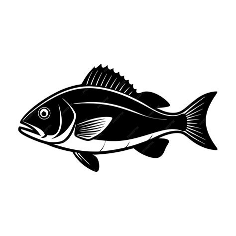 Snapper Fish Vector Illustration Premium Ai Generated Vector