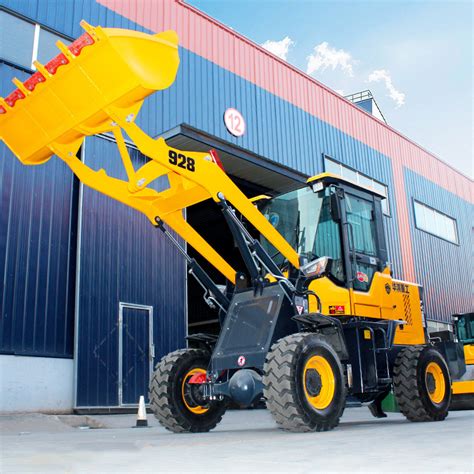 Earth Moving Machinery Wheel Loader Telescopic Loader 2 Ton Front End