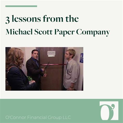Jack Oconnor Cfp® On Linkedin Amid Great Fanfare The Michael Scott