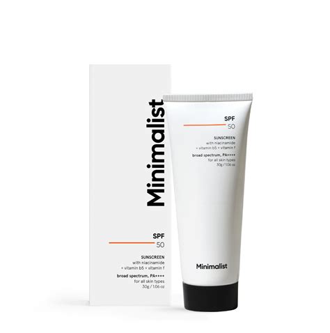 Buy Minimalist Spf 50 Pa Sunscreen 30 Gm 19 Minutes Delivery