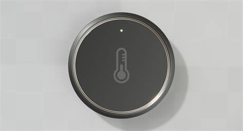 Smart Temperature Sensor 3d Model Turbosquid 1815217