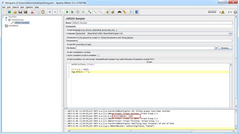 Creating Strings In Jmeter