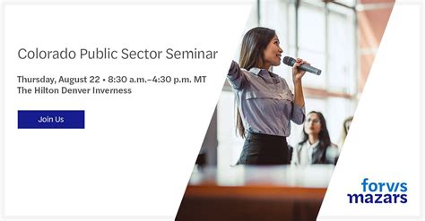 Our Annual Public Sector Seminar Is In Just Over A Month We Would Love