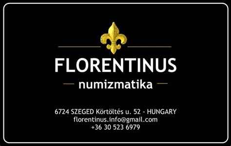 Florentinus Numizmatika Szeged Numista