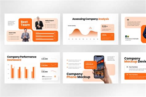 Assessing Company Presentation Powerpoint Template Incl Innovation And Precision Envato