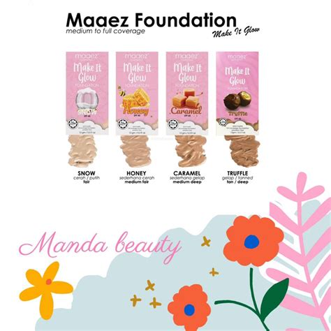 Maaez Foundation Liquid 15gm Shopee Malaysia
