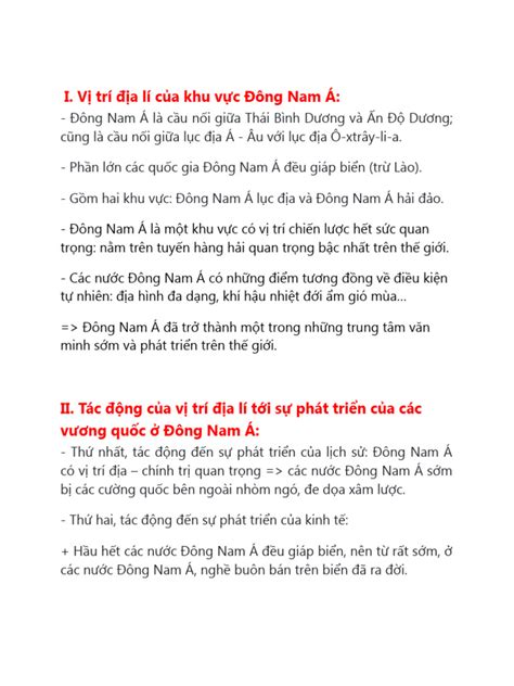 Đông Nam Á Pdf