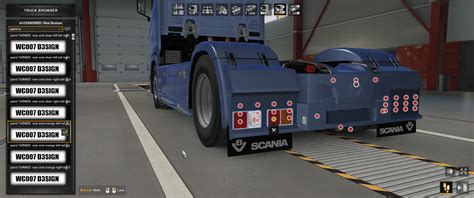 Chassis Cover Tuning Part Scania Ng Moens Chassi Pla