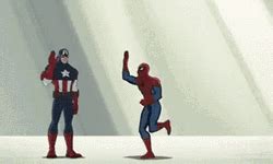 Cartoon Avengers Funny Spiderman 