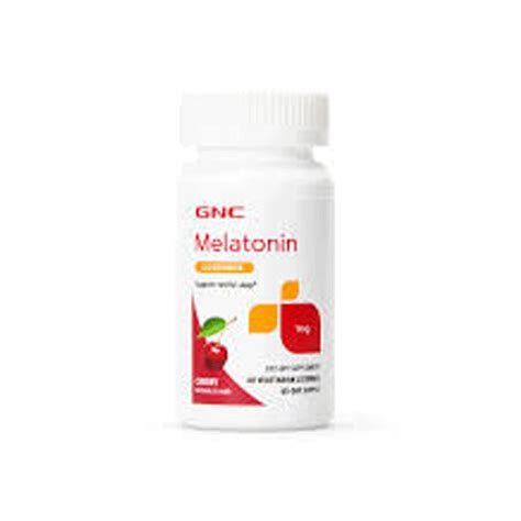 Gnc Melatonin Cherry 1mg Tablets 120s Springs