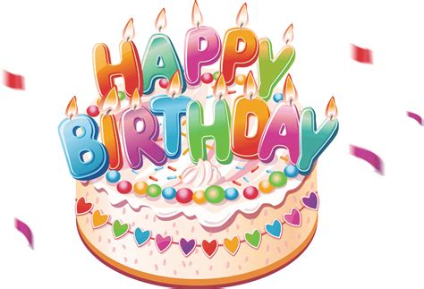 Vector Birthday Cake Png No Background