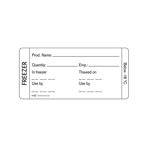 Freezer Safe Labels At Brianna Fornachon Blog