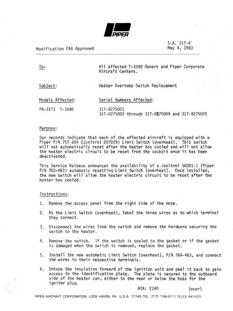 Sa 31t 9 Pdf Manufactured Goods Equipment