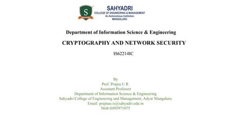 Block Cipher Modes Of Operation Pptx