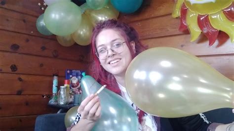 B2p Smoke Filled Balloon Popping And Cigarette Popping Youtube