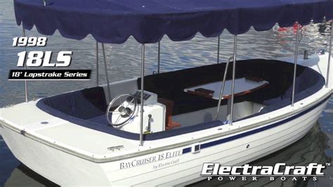 1998 18ls Electracraft Electric Boat For Sale At The Boatworks Youtube