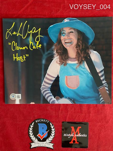 Voysey004 8x10 Photo Autographed By Leah Voysey Mintych Authentics