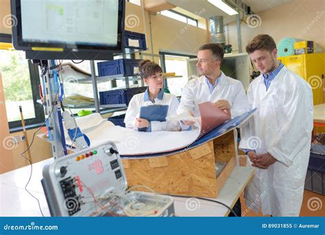 Material Engineers And Sheet Stock Image Image Of Discover Magnetic 89031855