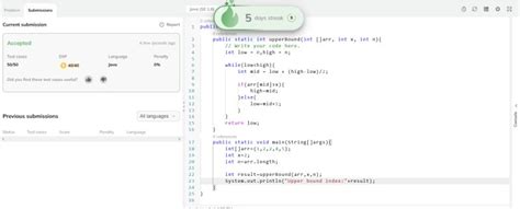 Codingjourney Javaprogramming Algorithmdesign Binarysearch