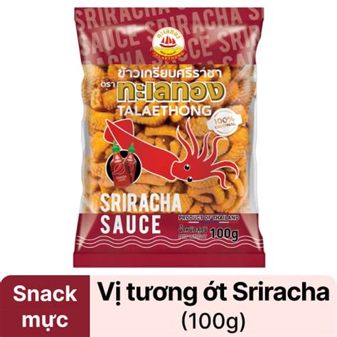 Snack Vị Tương ớt Sriracha Talaethong 100g Tại Bách Hóa Xanh