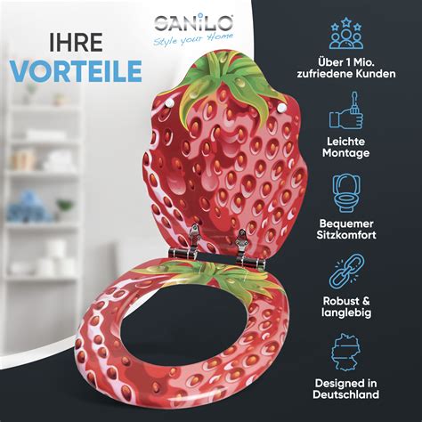 Soft Close Toilet Seat Strawberry A914093