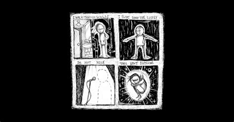 How To Disappear Completely Illustrated Lyrics Radiohead Posters