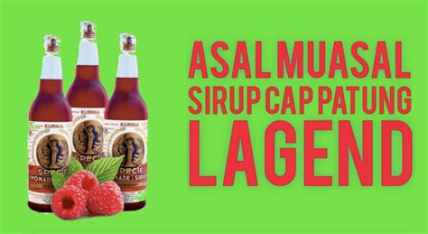 Sejarah Sirup Cap Patung Yang Melagenda Wisata Aceh