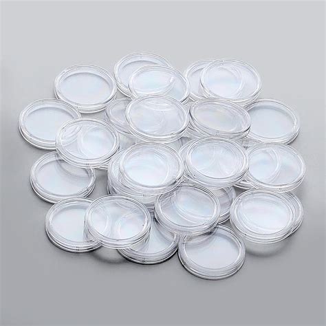 Plastic Coin Capsules 28mm For £2 Coins Romiley Coins