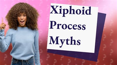 Xiphoid Process Pain Lump And Removal