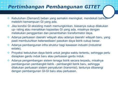 Gitet 500 Kv Pedanpptx