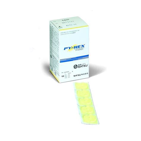 Pyonex Single Needles 020 X 06 Mm Yellow