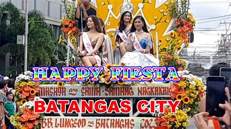Batangas City Fiesta 2023 Youtube