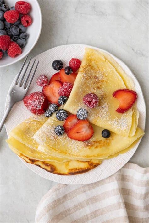 How To Make Crepes No Crepe Maker Required Feel Good Foodie