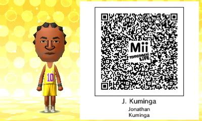 Jonathan Kuminga Mii Qr Code By Alleyesonmii On Deviantart