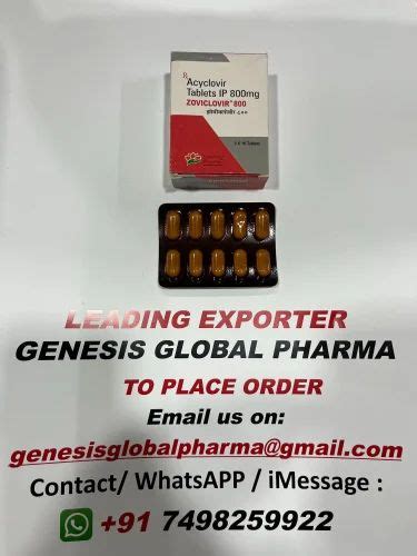 Acyclovir 800 Mg Tablets 800mg Ip At ₹ 250 Stripe In Nagpur Id 2848981727755