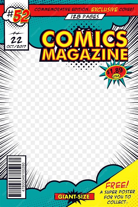 Premium Vector Comic Book Cover Vector Art With Comic Concept