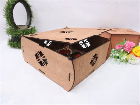 Laser Cut Wooden Candy Box 3mm Svg Dxf Cdr Ai Pdf Free Download