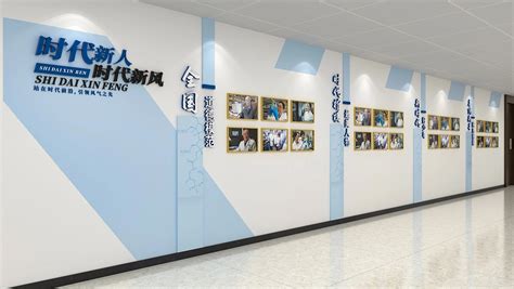 科技公司办公室文化装饰设计上海 500强公司案例