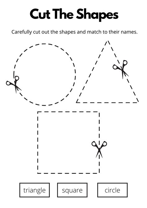 Printable Shapes For Cutting Printable Board Games