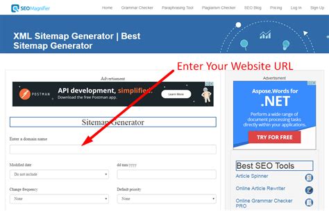 Xml Sitemap Generator Best Sitemap Generator Seo Magnifier