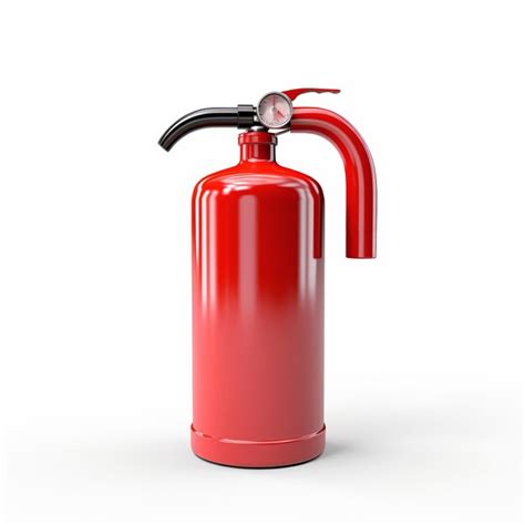 Premium Ai Image A Red Fire Extinguisor With A Hose Attached