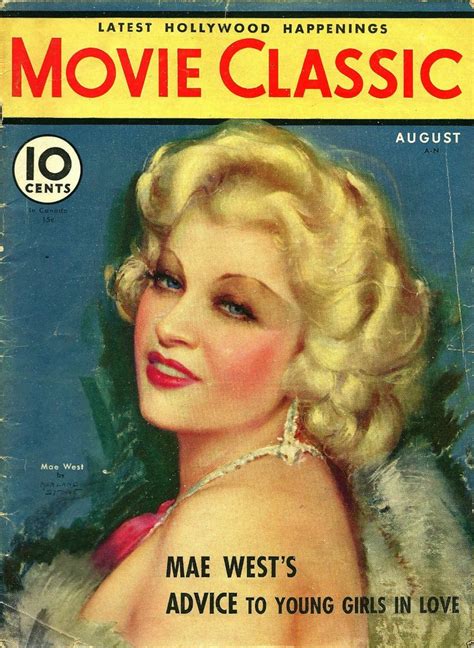 Mae West Mae West Movies Mae West Magazine Cover