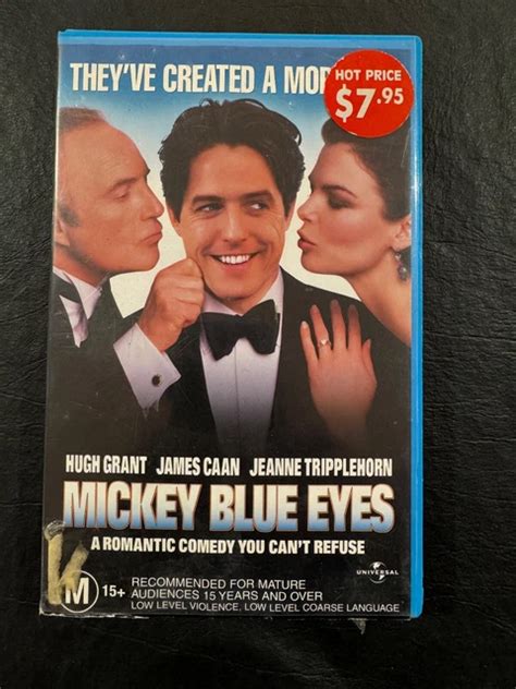 Mickey Blue Eyes Australian Vhs Issue Hugh Grant James Caan Drama