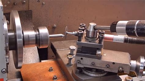 How to make a lathe toolpost mount for a pencil air die grinder - YouTube