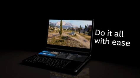 Intel S Weird Gaming Laptop Honeycomb Glacier Actually Makes Sense