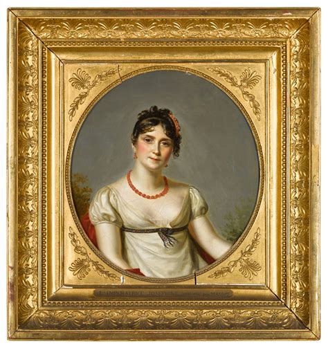 Portrait Of The Empress Josephine Of France 1763 1814 Bust Length