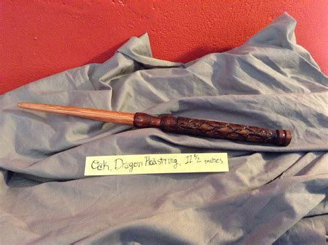 Oak Dragon Heartstring Magic Wand 302